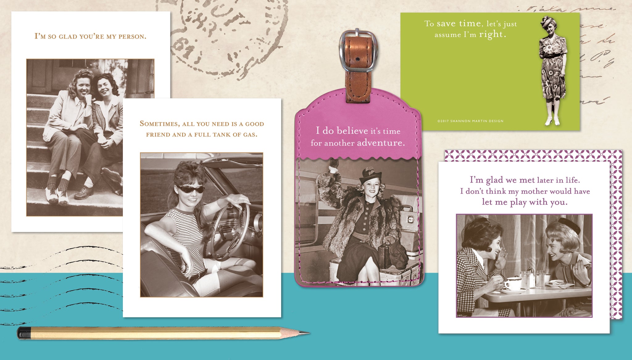 Shannon Martin Design | Humorous Greeting Cards & Gifts | Retro Style ...